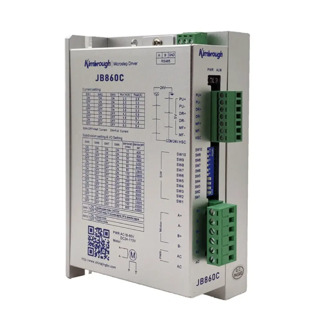 JB860C DC Stepper Motor Driver for NEMA 34 | High Torque Control